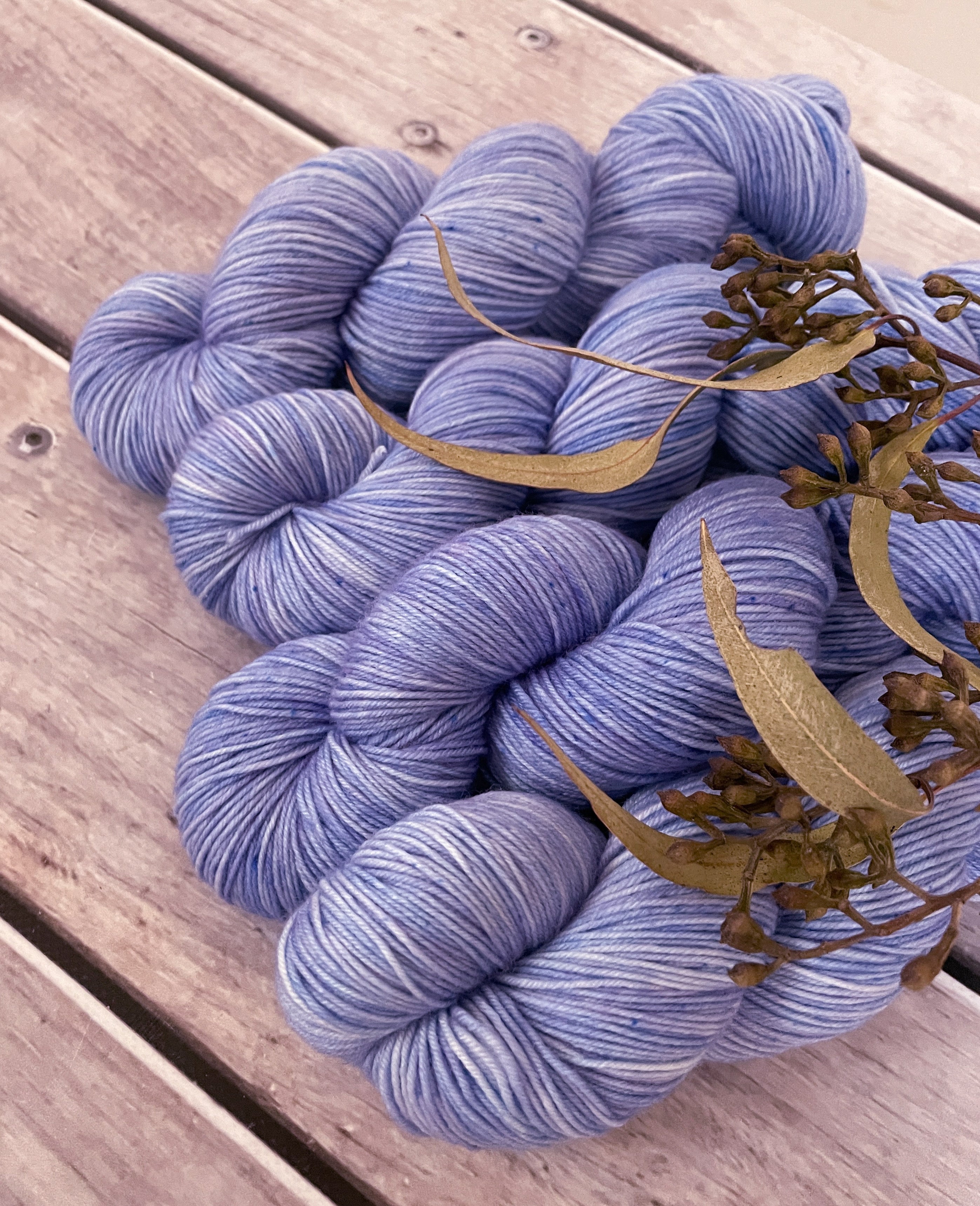 Green Tea Yarns - home to some beautiful hand dyed one of a kind yarns