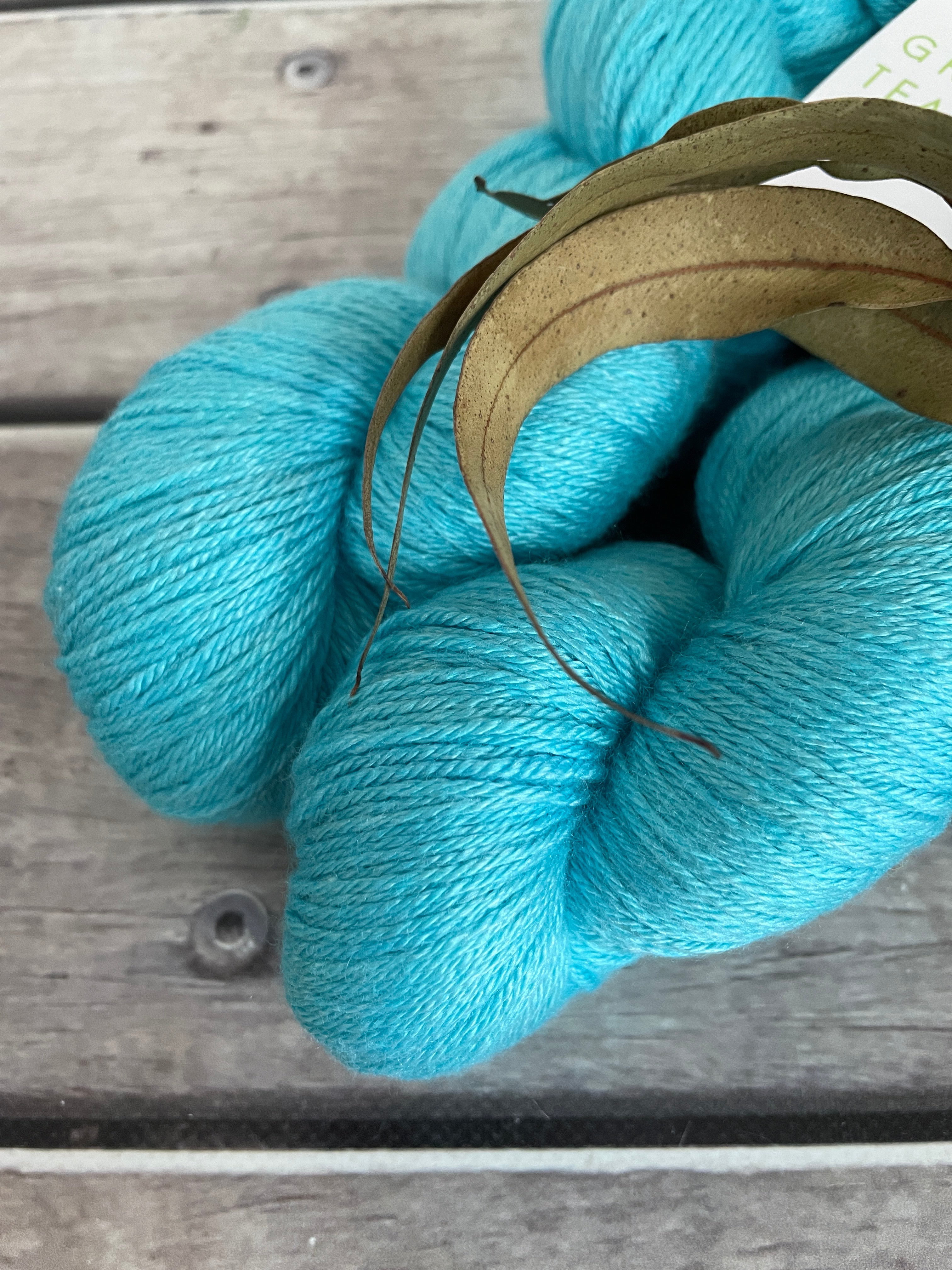Green Tea Yarns - home to some beautiful hand dyed one of a kind yarns